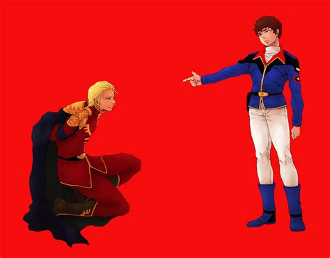 Char Aznable And Amuro Ray Gundam And 2 More Drawn By Hashiranai