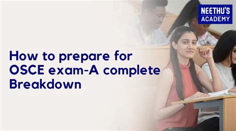 Osce Exam Pattern And Syllabus Full Overview Neethus Academy