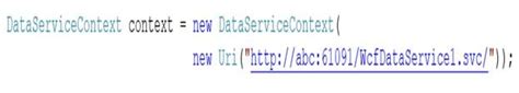Webexception Or Remote Server Name Could Not Be Resolved In Wcf Data Service Dhananjay Kumar
