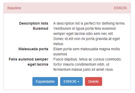 Text Truncated In Bootstrap Dl Horizontal Element Stack Overflow