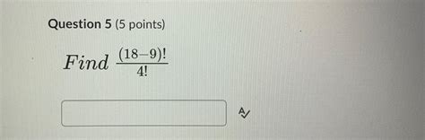 Solved Find 18 9 4 Chegg Com