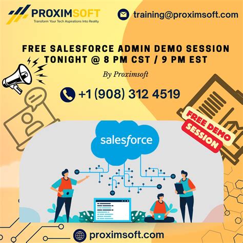 Proximsoft On Linkedin Salesforceadmin Freewebinar Techdemo Careergrowth