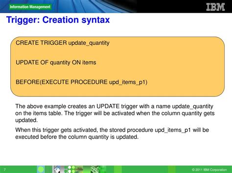 ppt triggers and stored procedure language spl powerpoint