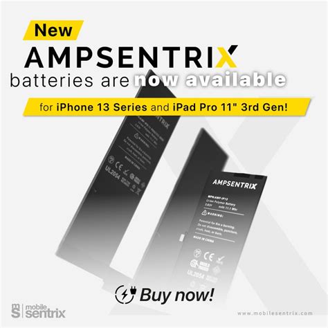 Moosa Raza On Linkedin 🔋ampsentrix Batteries For Iphone 13 Series And