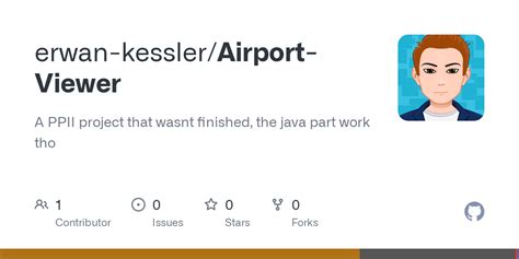Github Erwan Kesslerairport Viewer A Ppii Project That Wasnt Finished The Java Part Work Tho
