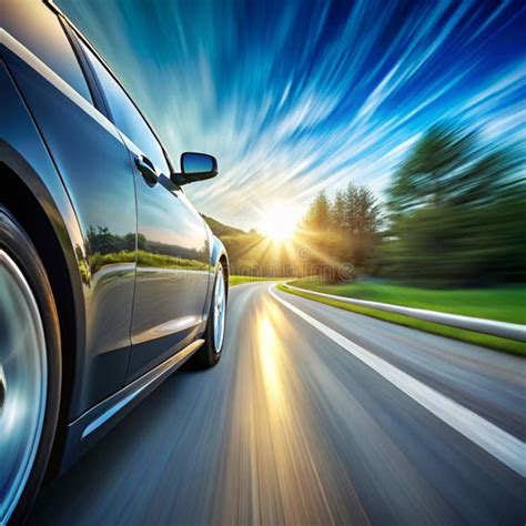 Speeding Car With Motion Blur And Speedometer Stock Illustration Illustration Of Speedmotion Speeding Car With Motion Blur And Speedometer Stock Illustration Illustration Of Speedmotion