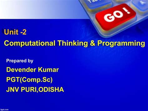 Chapter 04 Computational Thinking Pptx