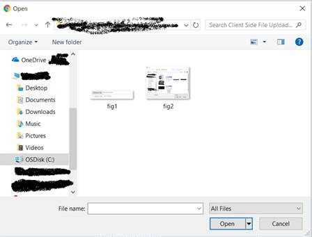 SharePoint OnPremises Client Side File Upload Control And Uploading File In SharePoint Using