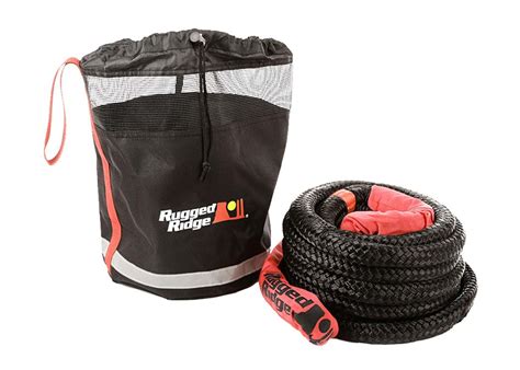 Rugged Ridge Kinetic Recovery Rope Kit 30000 Lb Realtruck