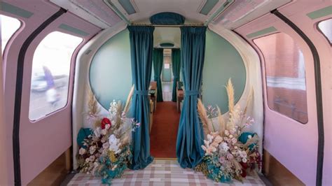 Kirkby Design Gives 1960s Underground Carriage Pastel Coloured Revamp