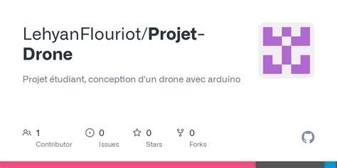 GitHub LehyanFlouriot Projet Drone Projet étudiant conception d un drone avec arduino