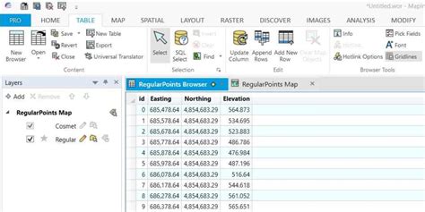 create elevation grid in mapinfo pro gis tutorial