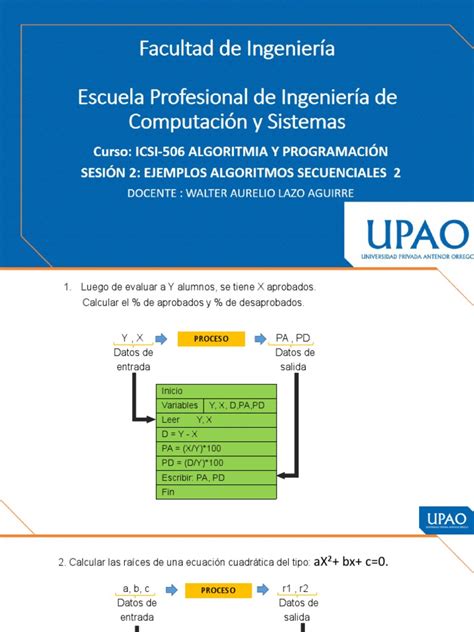 Ppt Algoyprog Clase N° 2 Algoritmos Secuenciales 2 Vb Pdf Java Lenguaje De Programación