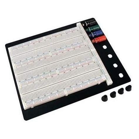 Protoboard 2390 Pontos com Base Metálica Eletrogate 12 anos