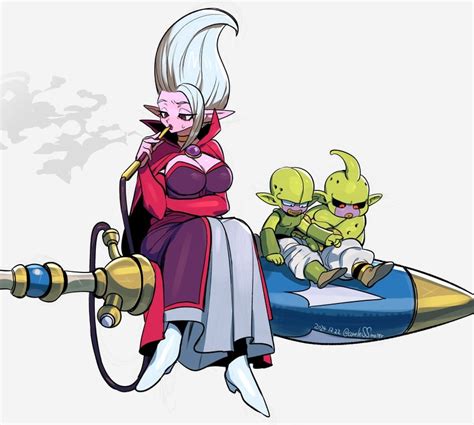 Dr Arinsu Majin Kuu And Majin Duu Dragon Ball And 1 More Drawn By