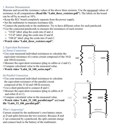 Solved Lab DC Circuits Objectives You Will Use The Chegg