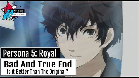 Persona 5 Royal Ps4 Bad Ending And True Ending Thoughts Youtube