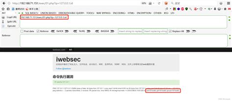 iwebsec靶场 命令执行漏洞通关笔记 iwebsec攻略 CSDN博客
