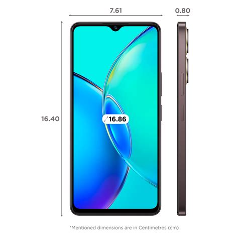 Buy Vivo Y G Gb Ram Gb Burgundy Black Online Croma