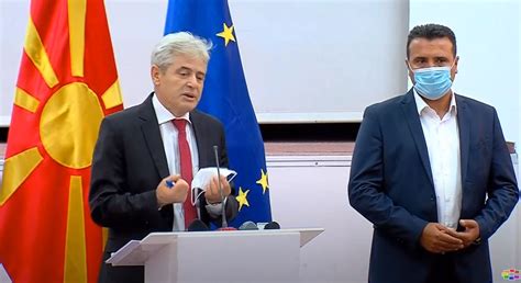 Постигнат договор за Влада Заев останува премиер ДУИ добива премиер на 100 дена пред избори