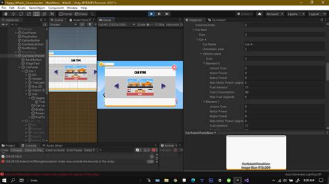 Unity Game Engine Indexoutofrangeexception Cant Figure Out Why Index Out Of Bound Stack