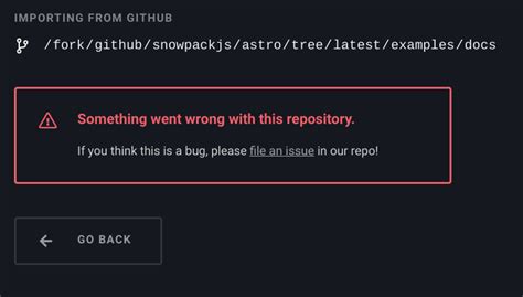 Referring To Incorrect Repository · Issue 1738 · Stackblitzcore · Github