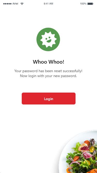 Lead UI UX Application Forgot Password UI