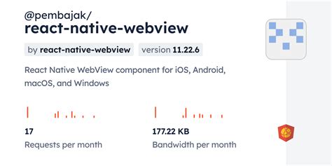 pembajak react native webview cdn by jsdelivr a cdn for npm and github