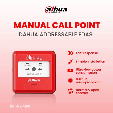Dhi Hy 1200 Dahua Addressable Fdas Manual Call Point Lazada Ph