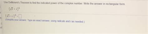 Solved Plot The Complex Number And Find Its Absolute Value