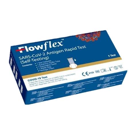 พร้อมส่ง Flowflex กล่องน้ำเงิน ตรวจจมูกก้านสั้น 20 Test 1กล่อง1เทส Home Use Atk ชุดตรวจ โควิด