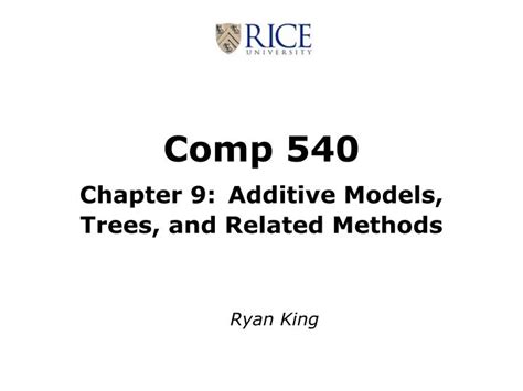 Ppt Comp Chapter Additive Models Trees And Related Methods Powerpoint Presentation