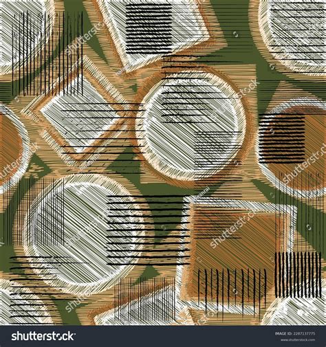 Patchwork Pattern On Textures Background Stock Vector Royalty Free 2287137775 Shutterstock