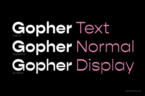 Gopher Font Dafont Finder