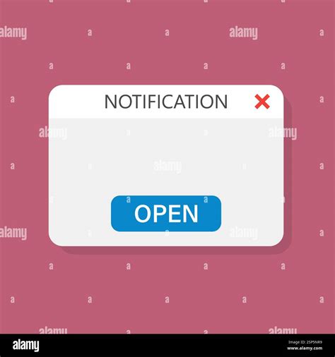 New Message Icon In Flat Style Incoming Inbox Email Vector