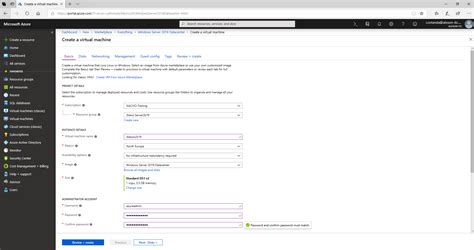 Creación De Una Máquina Virtual En Azure Con Windows Server 2019