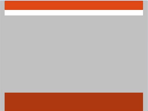 Html Make Container Div Fills All Layout With Sticky Footer Stack