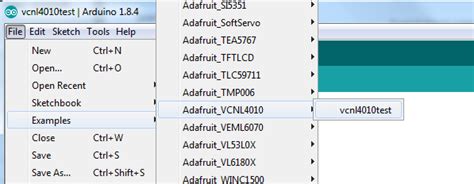 Arduino Using Vcnl4010 Proximity Sensor Adafruit Learning System