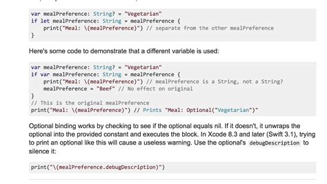 Swift Optionals Youtube