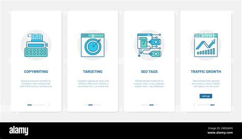 Seo Optimization Internet Technology Vector Illustration UX UI