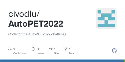 GitHub Civodlu AutoPET Code For The AutoPET Challenge