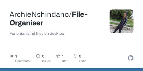 Github Archienshindanofile Organiser For Organising Files On Desktop