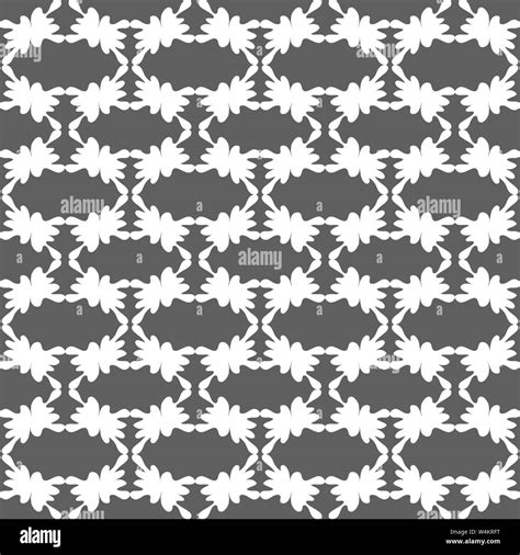 Monochrome Seamless Pattern Vector Illustration Stock Vector Image And Art Alamy