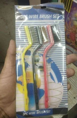 Plastic Red Wire Brush Set For Polishing 2 Inch At Rs 80 Piece In New Delhi