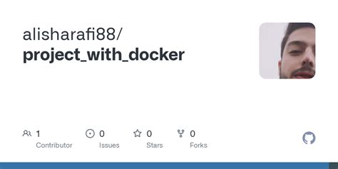 GitHub Alisharafi Project With Docker