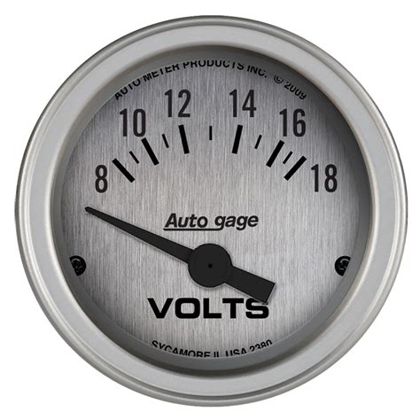 Autometer 2380 Autogage Electric Voltmeter Gauge
