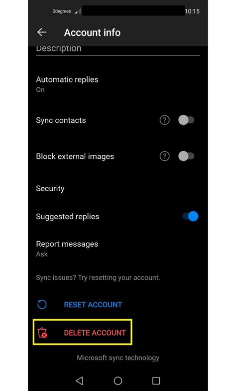 how to remove office 365 account from android qaolpor