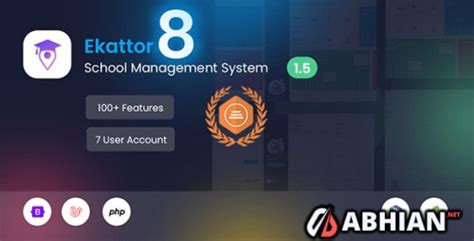 Ekattor Nulled 8 School Management System Saas Free Php Scripts