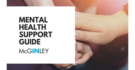 Mental Health Support Guide 4th May 2023 News Mcginley Support