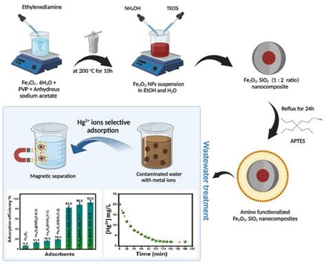 Materials Free Full Text Mercury Ion Selective Adsorption From Aqueous Solution Using Amino